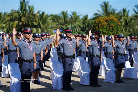 201 Cadets Finish Pnp Training Course City Government Of Davao