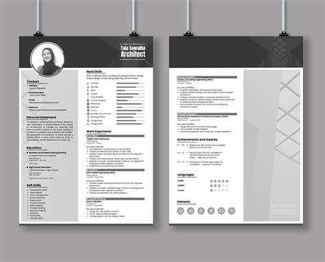 Architectural Cv Behance