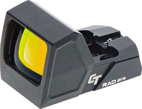 Crimson Trace Reflex Sight Rad Pro 3 Moa Red Dot For M1913 Mount