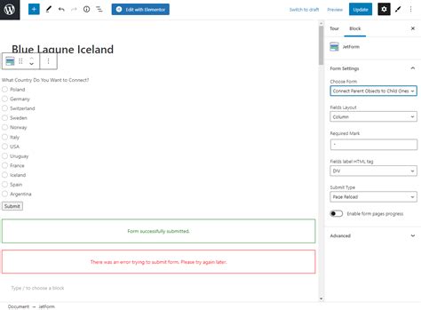 Jetformbuilder Connecting Wordpress Related Items With Post Submit