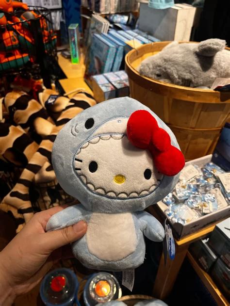 Hello Kitty Shark 🦈 In 2025 Hello Kitty Plush Toys Hello Kitty