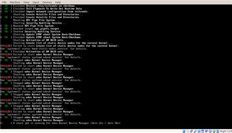 Selinux — Failed To Start Udev Kernel Device Manager