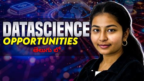 Datascience Opportunities Datascience Career Telugu Youtube