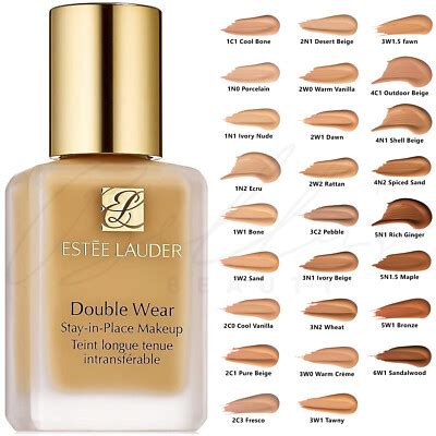 Estee Lauder Double Wear Stay In Place Foundation Spf10 30ml Choose