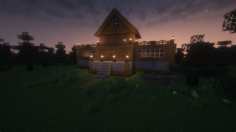 Minecraft Schematic Spruce Starter Base By Mr Potato