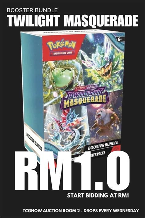 Twilight Masquerade Booster Bundle Tcgnow