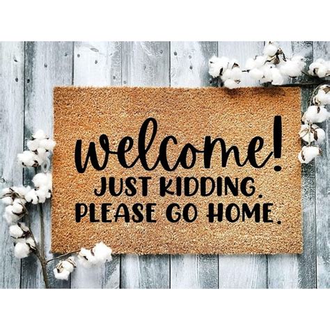 Damenming Funny Dog Doormat For Muddy Paws Durable And Versatile Cute