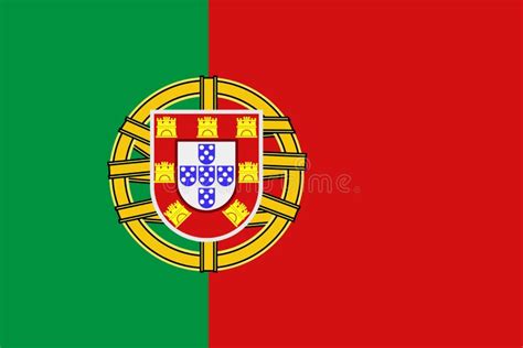 National Symbol Of Portugal Flag Stock Vector Illustration Of Green