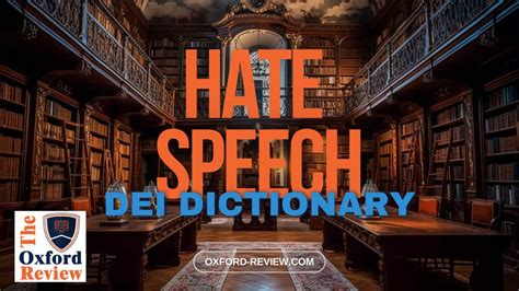 Hate Speech Definition And Explanation