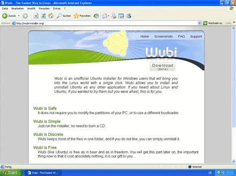 Installing Ubuntu From A Windows System With Wubi