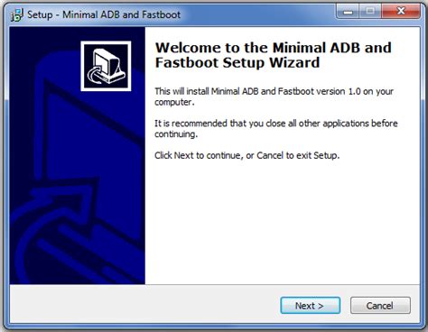 Lightweight Adb And Fastboot Installer