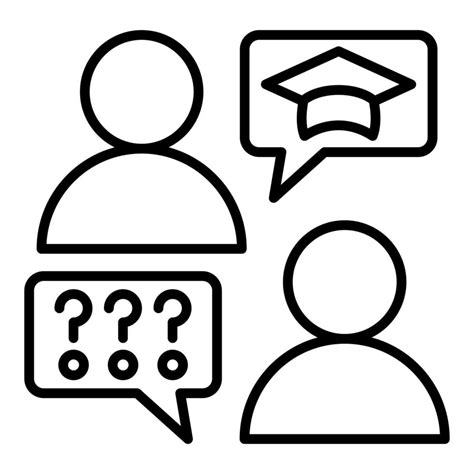 Faculty Icon Style 20878899 Vector Art At Vecteezy