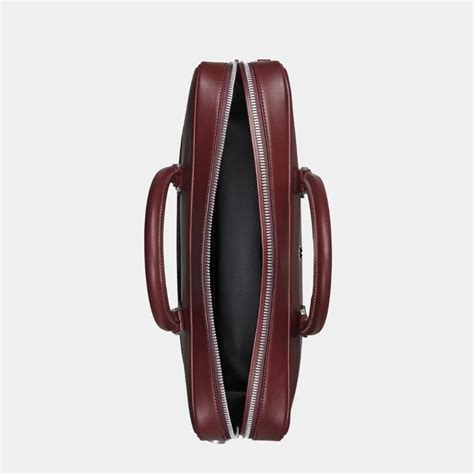 Buy Classy Maroon Leather Laptop Briefcase Bag