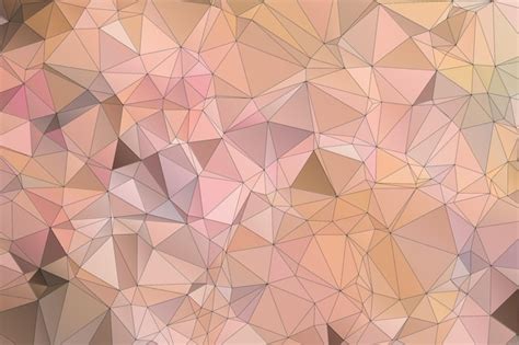 Premium Vector Abstract Polygonal Background From Lines Dots And
