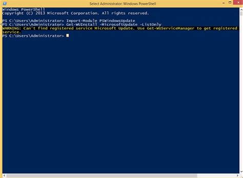 Using PowerShell To Manage Windows Updates Mike S Mostly Tech Blog