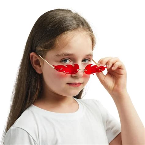 Cool Halloween Flame Glasses