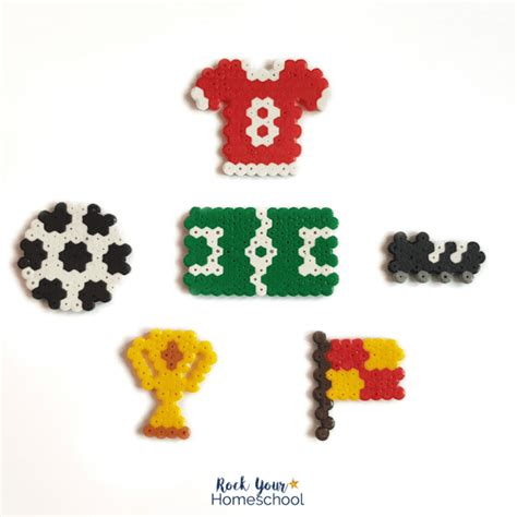 Soccer Perler Beads Pattern Pack Rock Your Homeschool