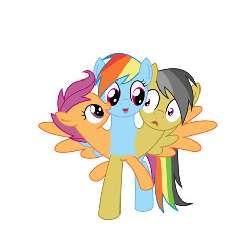 1477251 Safe Artistmlpconjoinment Daring Do Rainbow Dash