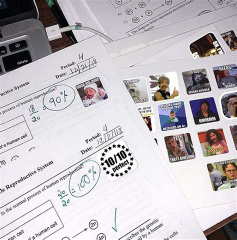 Meme Grading Stickers 57 Koleksi Gambar