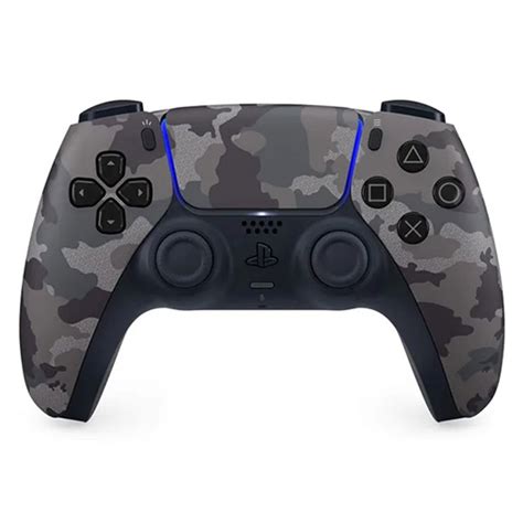Dualsense Wireless Controller Gray Camouflage For Playstation 5