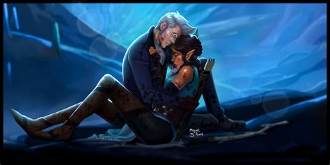 Fanart Of Percy And Vexahlia By Miguel Rivas By Miguelrivasart On Deviantart