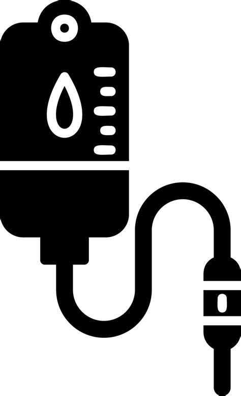 Iv Bag Vector Icon 21067260 Vector Art At Vecteezy