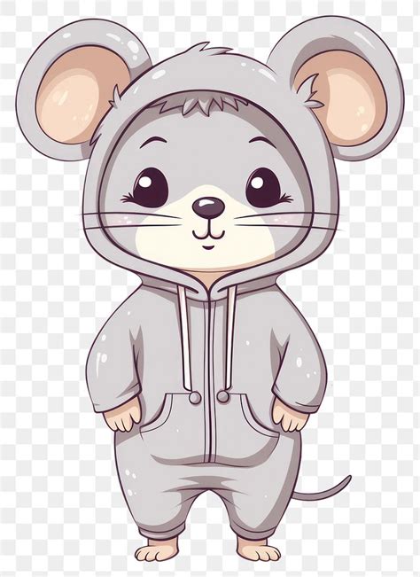 Png Rat Wearing Pajamas Cartoon Premium Png Rawpixel