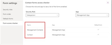 Form Access Checker In New Power Apps Form Designer Model Driven Apps
