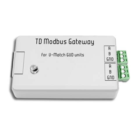 Gree Tdmetal Modbus Gateway Installation Manual Pdf Download Manualslib