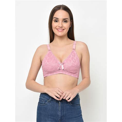 Curvy Love Plus Size Non Padded Lacy Minimizer Bra Buy Curvy Love Plus