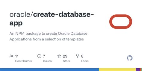 Martin Bach On Linkedin Github Oraclecreate Database App An Npm