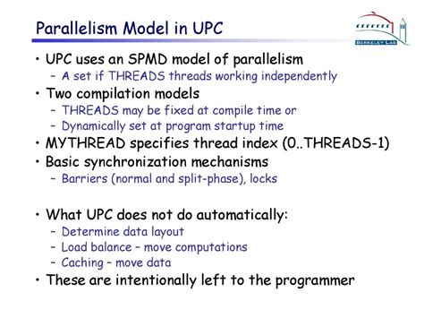 unified parallel c at nersc ppt download