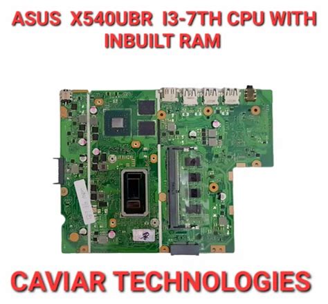 Asus X540ubr I3 7th Cpu With Inbuilt Ram Laptop Motherboard At ₹ 6500 Piece New Delhi Id