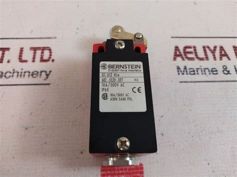 Bernstein Gc U1z Hiw Limit Switch Ip65 Aeliya Marine