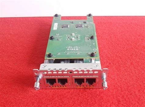 Cisco Nim 4bri Nt Te 4 Port Network Interface Module Bri Nt And Te Ebay De
