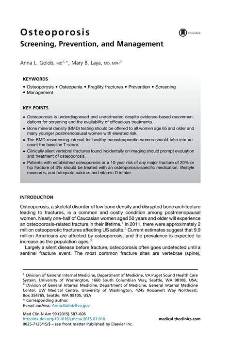 Solution Osteoporosis Screening Prevention And Management Studypool Solution Osteoporosis Screening Prevention And Management Studypool