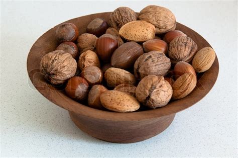 Assortment Of Several Kind Of Nuts In A Stock Image Colourbox