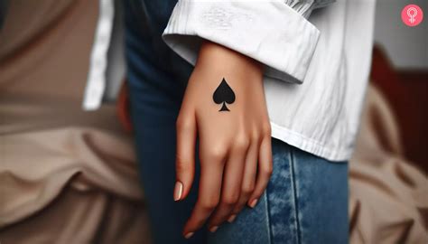 What Does A Spade Tattoo Mean On A Woman Symbolism And Meaning