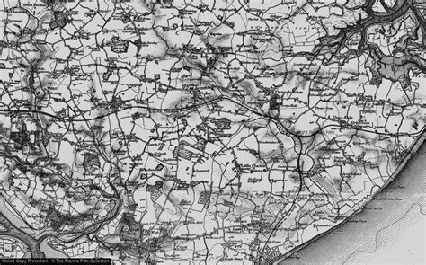 Historic Ordnance Survey Map Of Weeley Heath 1896