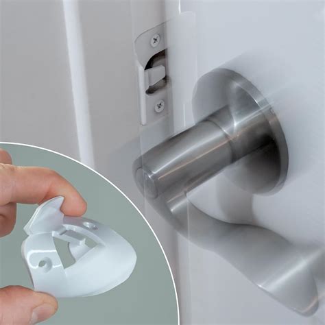 Enhanced Door Silencer Strike Plate With Adhesive Bump Stops Flexible