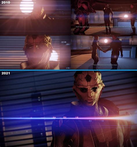 Mass Effect Legendary Trailer Vs Originals Side By Side Comparison R Ps5