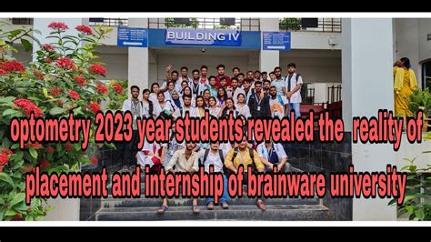 Is Brainware University Good For Optometrybrainware University