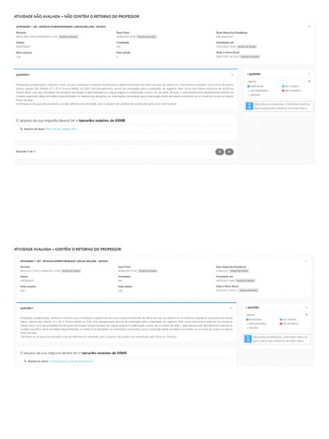 Plano De Aula Unice Pdf