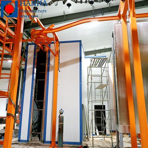Cyclone Powder Coating Booth Automatic Powder Coating System