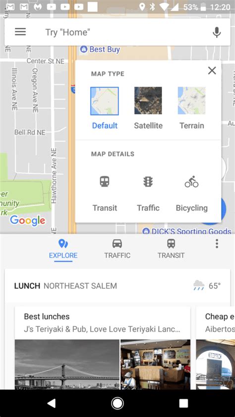 Google Maps Update Adds Video Tab Layer Mode FAB Button Androidheadlines