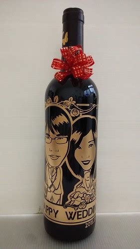 結婚禮物 新人婚禮酒瓶雕刻賀禮 結婚禮物 結婚禮品 Loving Style 酒瓶雕刻精緻創作 Flickr