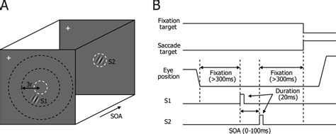 Trial Paradigm A A Spatial Layout Of Stimulus Condition A White Download Scientific Diagram
