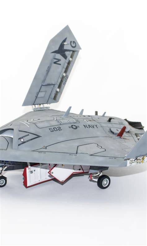 Download Wallpaper Toy Aircraft Unmanned Model X 47b Section
