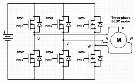 Brushless Dc Motor Controller Circuit Diagram