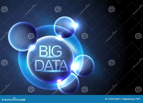 Big Data And Galaxydigital Communicationconcept Abstract Stock Vector
